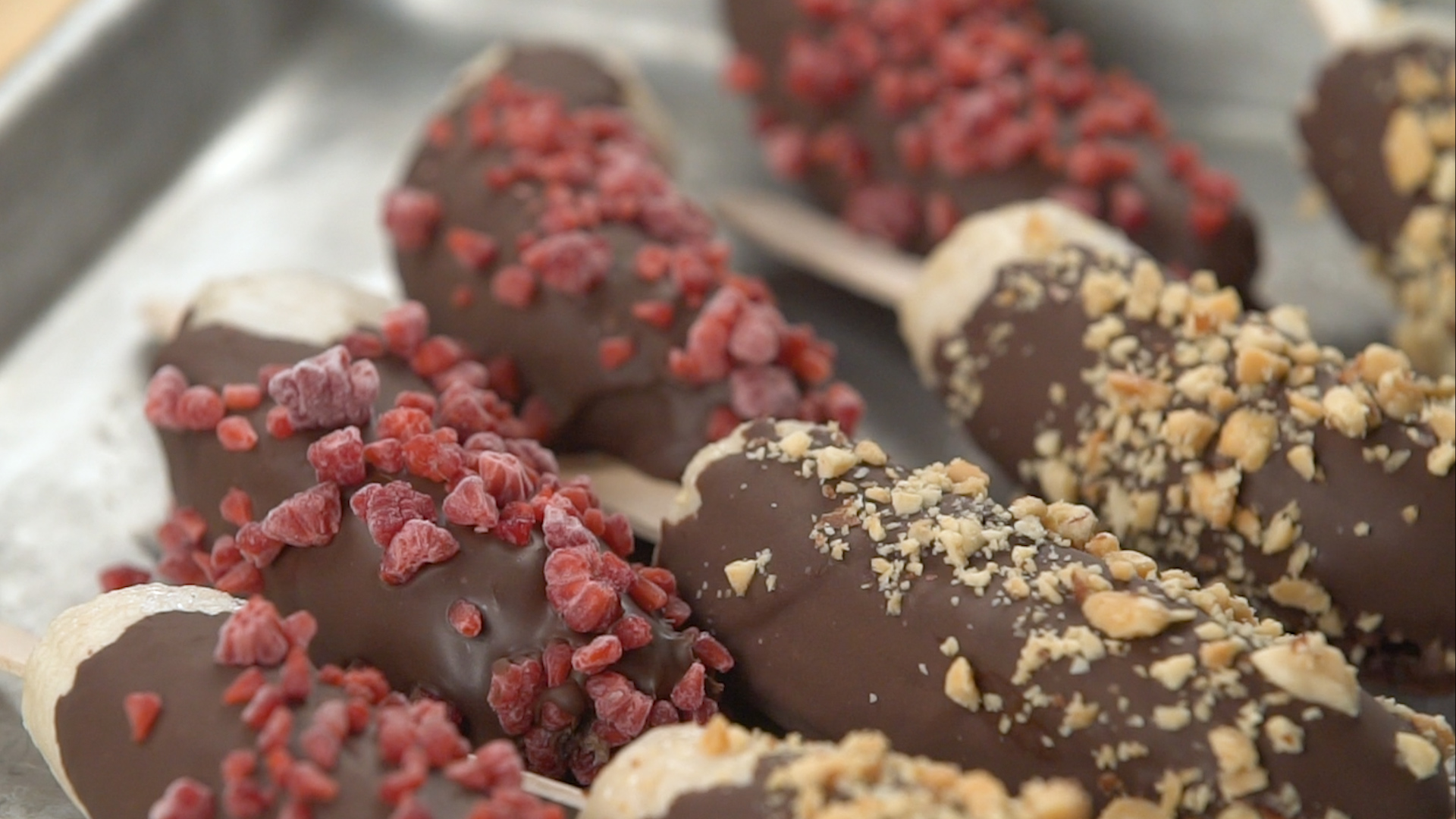 Study Snacks: Chocolate-Covered Banana-sicles